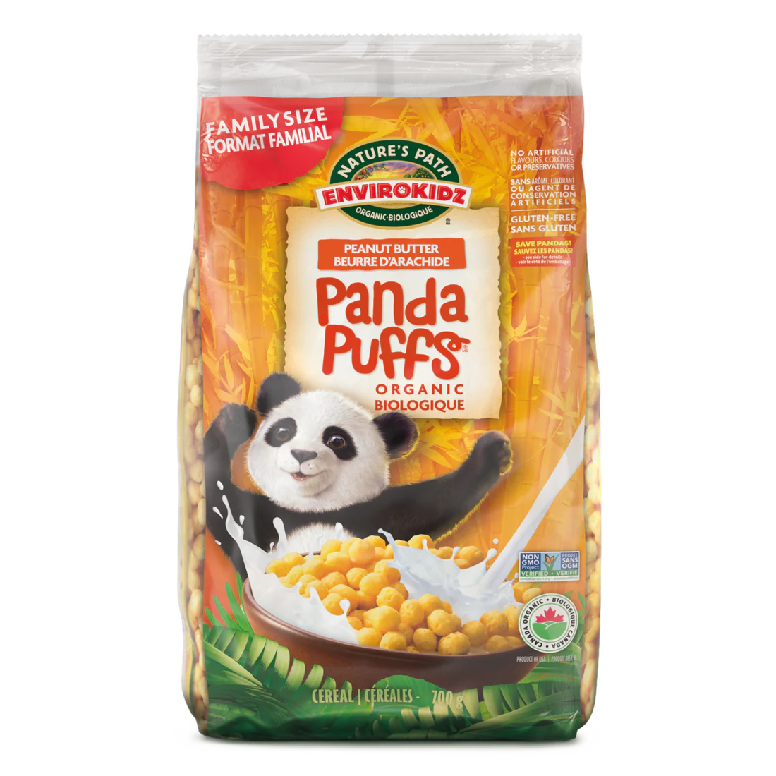 Nature's Path EnviroKidz Organic Panda Puffs — Goodness Me!
