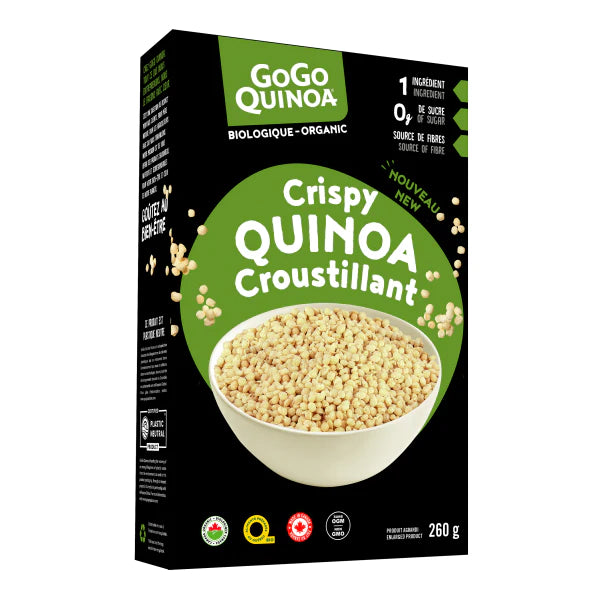Gogo Quinoa - Crispy Quinoa Cereal, 260 g — Goodness Me!