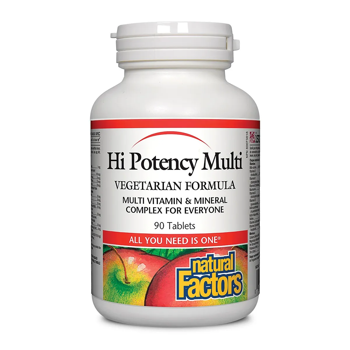 Natural Factors - Hi Potency Multivitamin, 90 SG — Goodness Me!