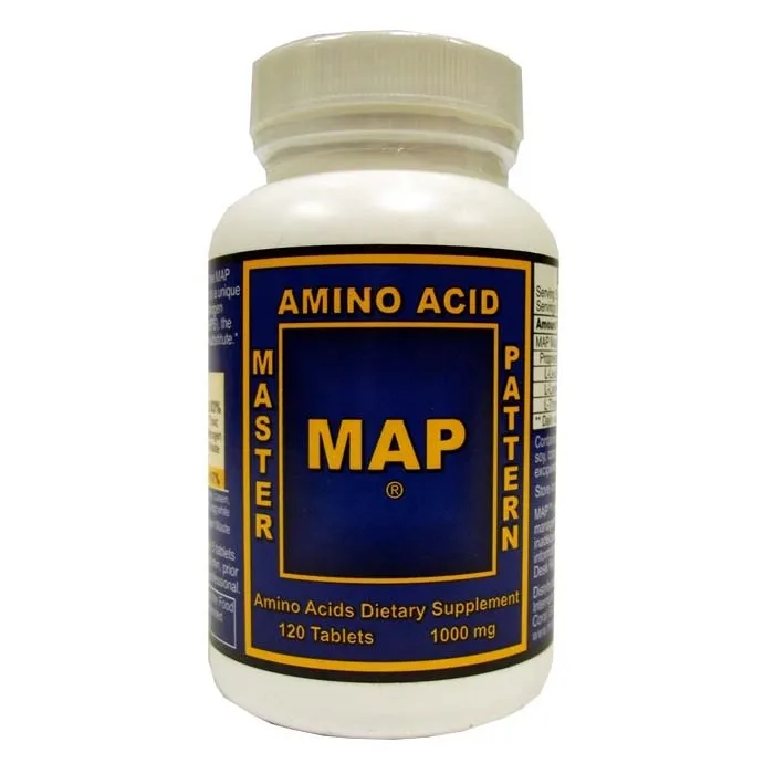 MAP - Master Amino Acid Pattern, 120 TABS — Goodness Me!