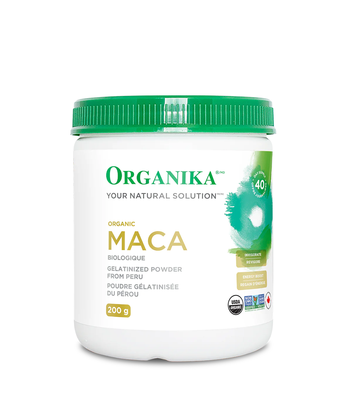 Organika - Organic Maca Gelatinized, 200g — Goodness Me!