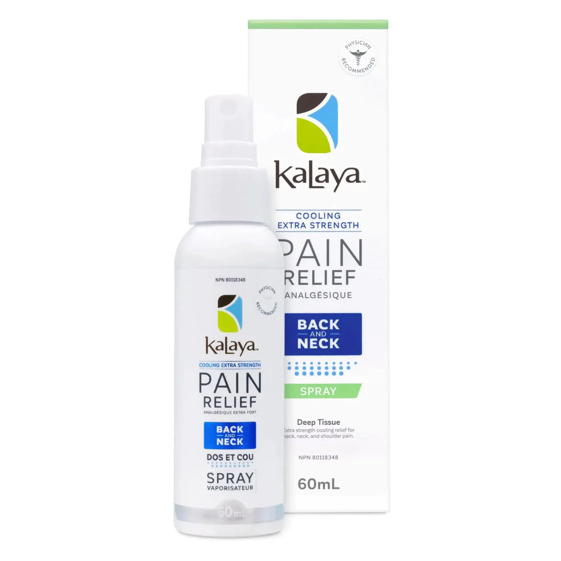 Kalaya - Pain Relief Spray Extra Strength, 60 mL — Goodness Me!