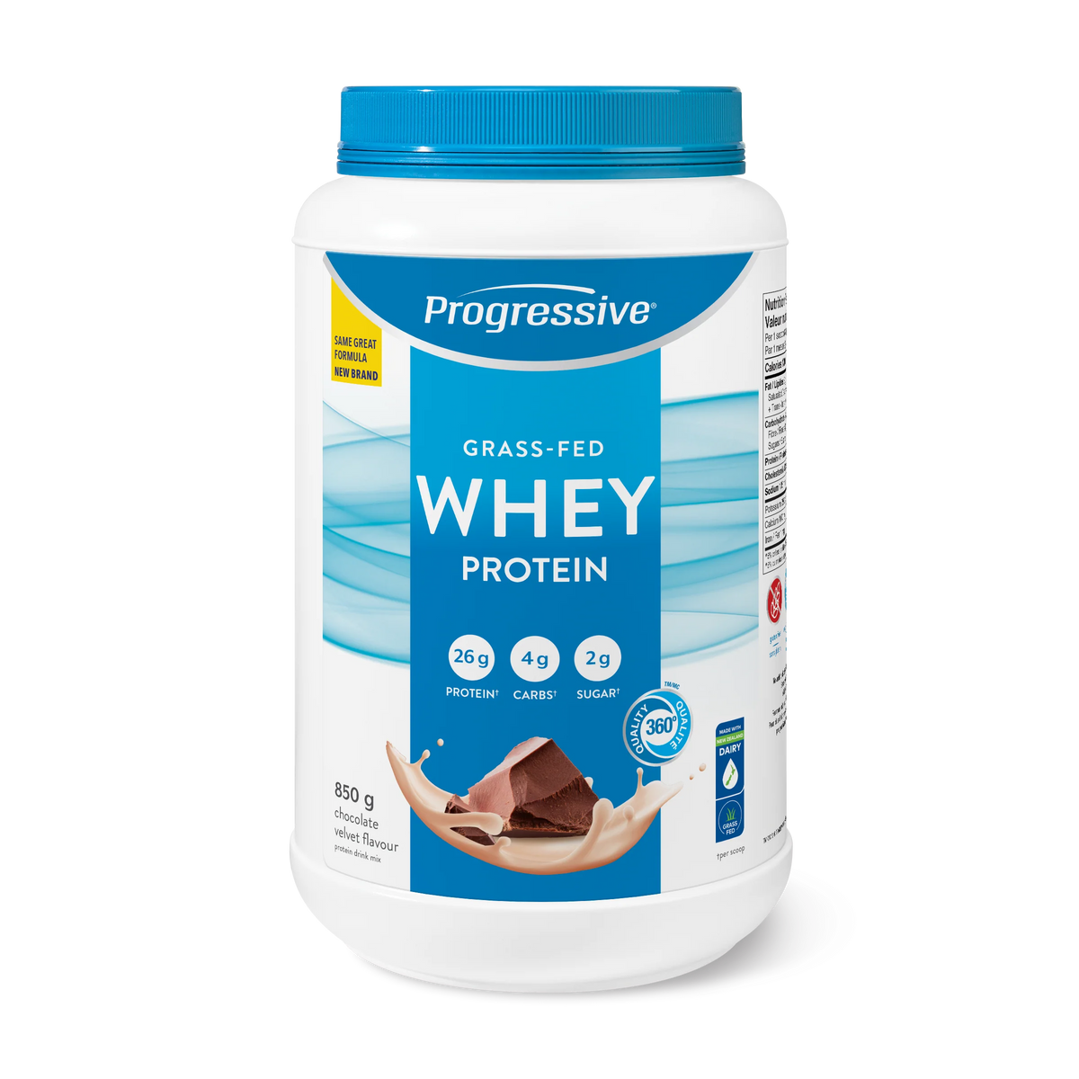 Progressive - Whey Protein - Chocolate Velvet, 850 g — Goodness Me!