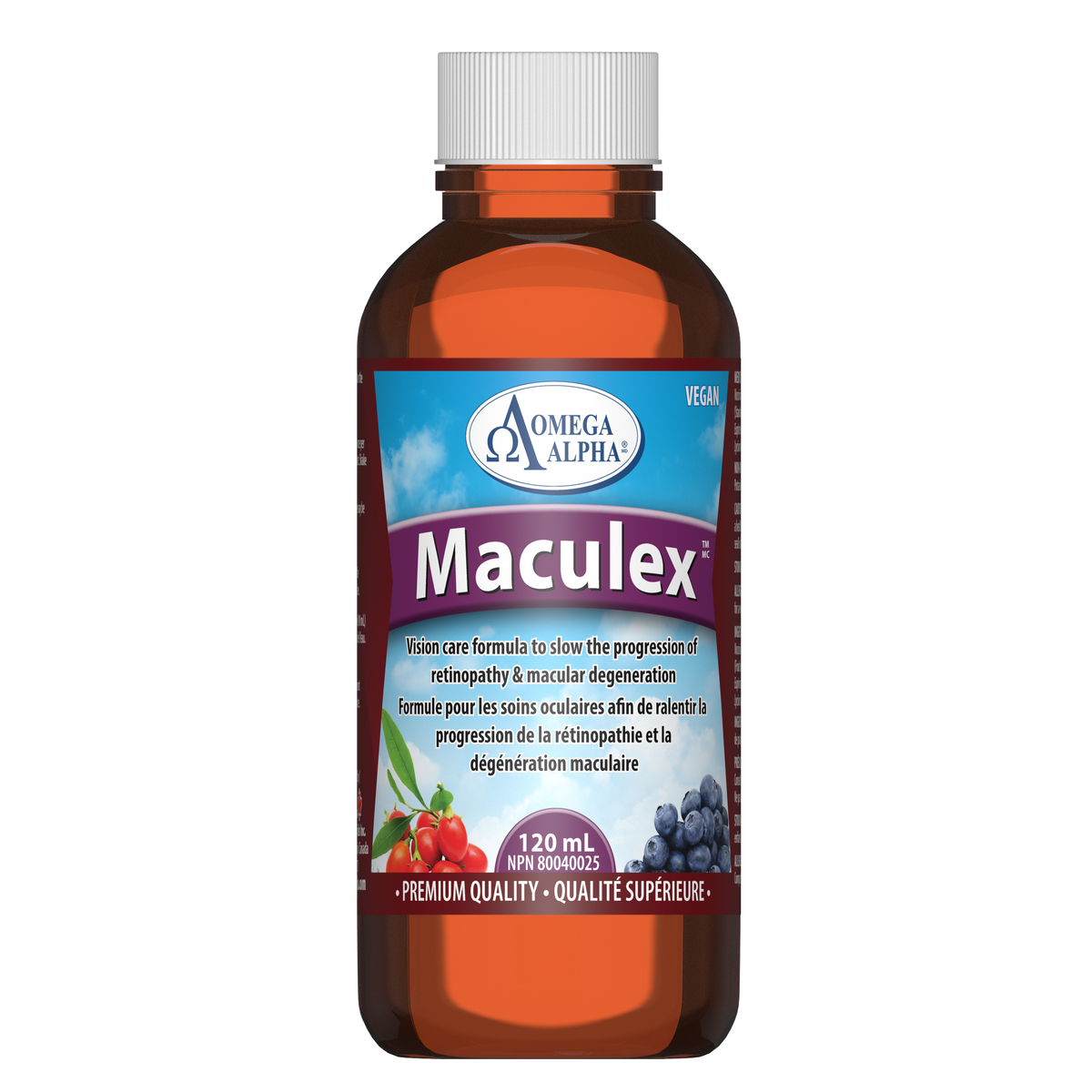 Omega Alpha - Maculex, 120ml — Goodness Me!