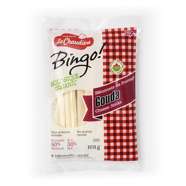 Bingo - Cheese Sticks - Gouda, 168 g — Goodness Me!