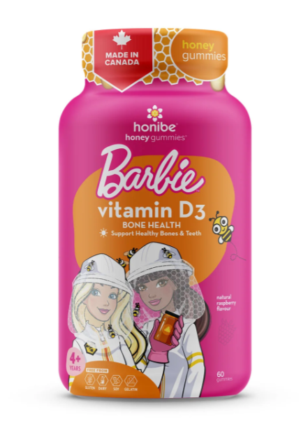 Honibe - Barbie - Vitamin D3, 60 Gummies — Goodness Me!