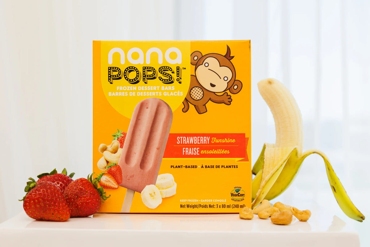 Nanashake - Strawberry Funshine Nanapops, 240 mL — Goodness Me!