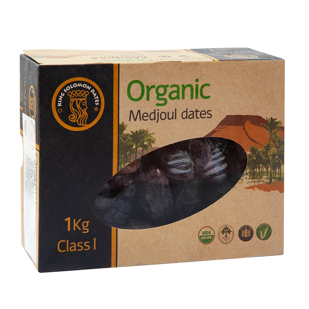 King Solomon Dates - Organic Medjoul Dates, 1 kg — Goodness Me!