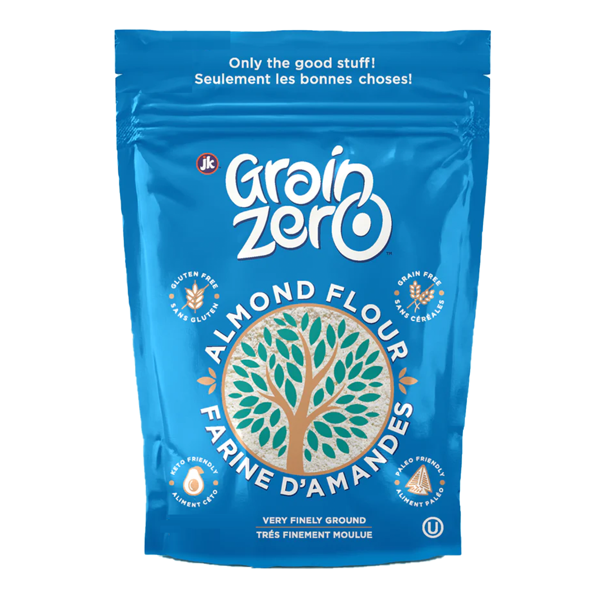 Grain Zero - Almond Flour - Finely Ground, 454 g — Goodness Me!