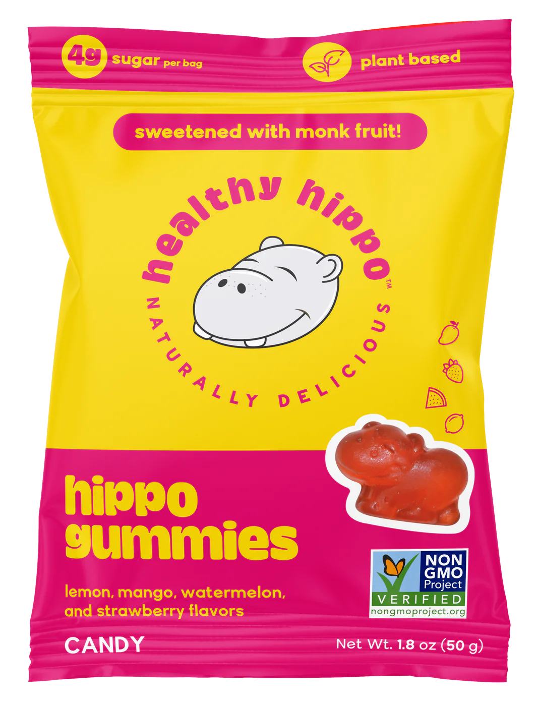 Healthy Hippo - Hippo Gummies, 50 g — Goodness Me!