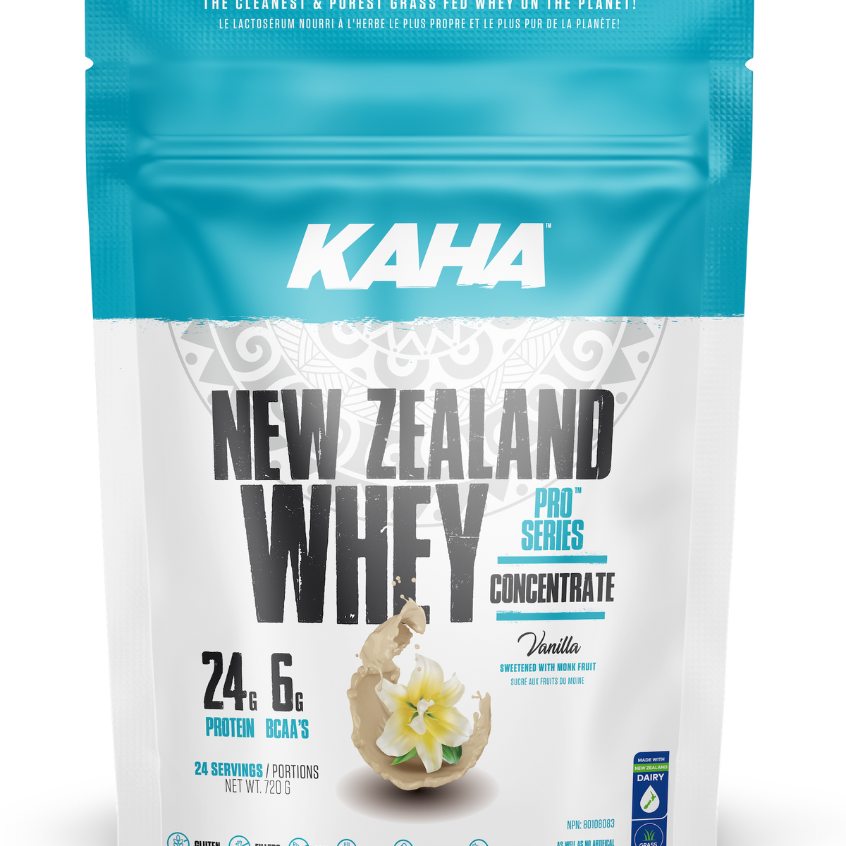 Kaha - Original New Zealand Whey - Vanilla - 910g - Goodness Me!