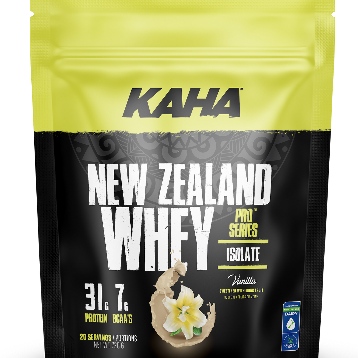 Kaha - New Zealand Whey Isolate - Vanilla - 910g - Goodness Me!