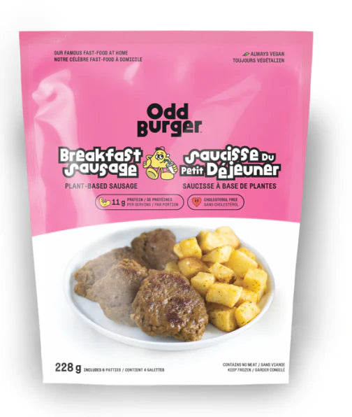 Odd Burger - Breakfast Sausage, 228 g — Goodness Me!