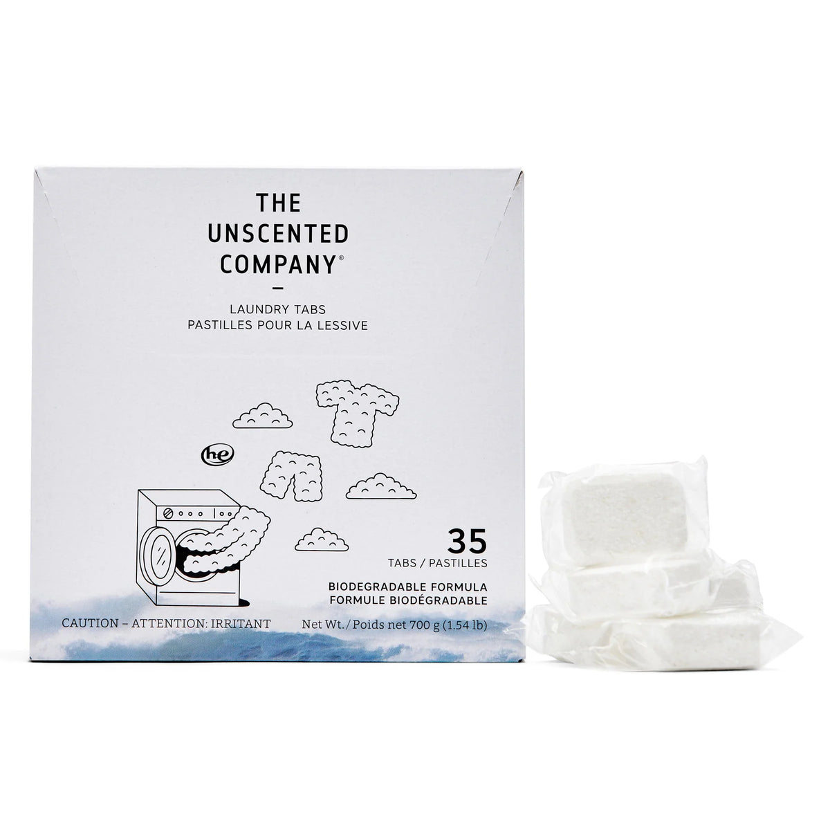 The Unscented Company - Laundry Tabs, 35 Count — Goodness Me!