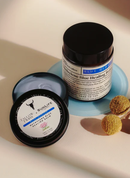 Tallow Twins - Methylene Blue Balm, 100 mL — Goodness Me!