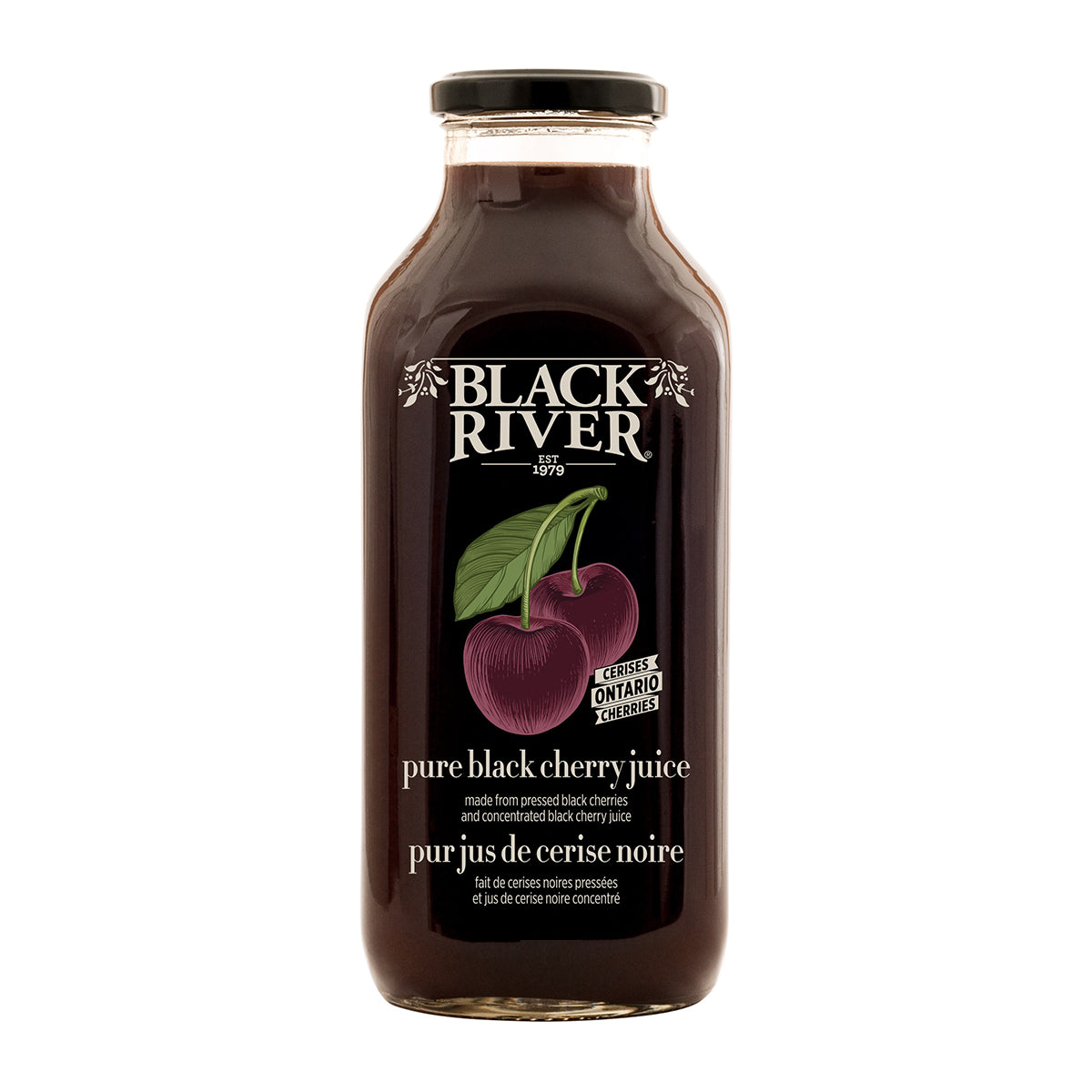 Black River - Black Cherry Juice, 1 L — Goodness Me!