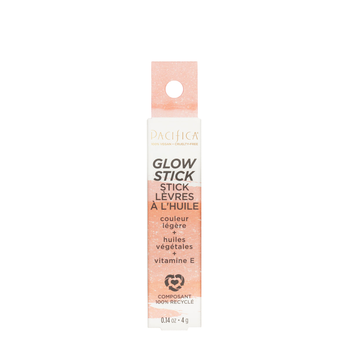 Pacifica - Glow Stick Lip Oil - Pale Sunset, 4 g — Goodness Me!