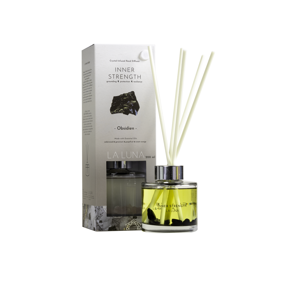 La Luna - Inner Strength Reed Diffuser, 200 mL — Goodness Me!