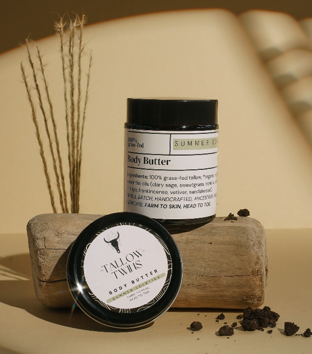 Tallow Twins - Summer Solstice Body Butter, 60 mL — Goodness Me!