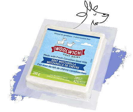 Woolwich Dairy - Goat Mozzarella, 200 g — Goodness Me!