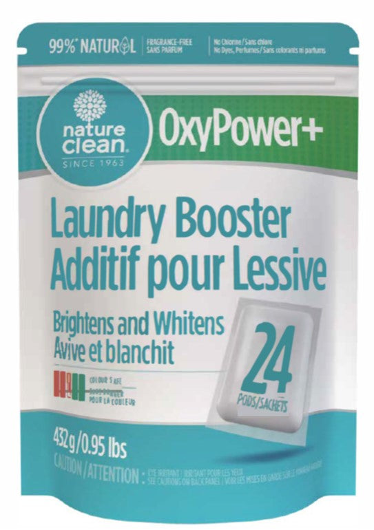 Nature Clean - Oxy Laundry Booster Pods, 24 Count — Goodness Me!