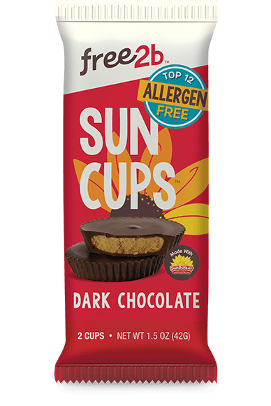Free2b - Sun Cups Dark Chocolate, 42 g — Goodness Me!