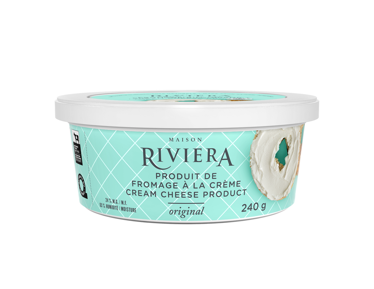 Riviera - Original Cream Cheese, 240 g — Goodness Me!