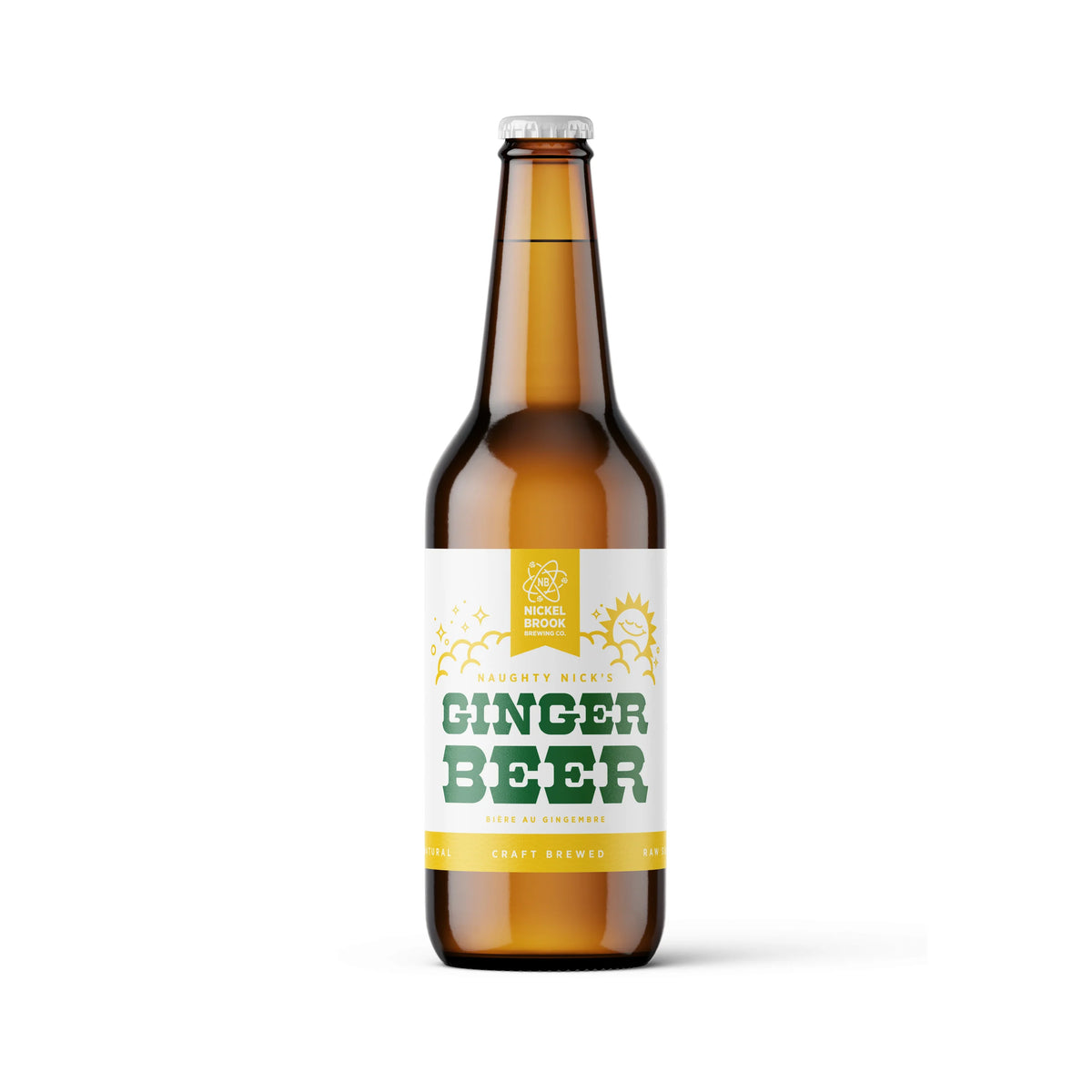 Nickel Brook - Naughty Nick's Ginger Beer, 355 mL — Goodness Me!