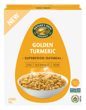 Nature's Path - Oatmeal Golden Turmeric Superfood, 6 x 35g — Goodness Me!