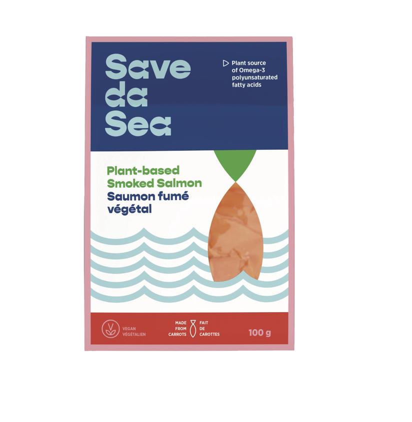 Save Da Sea - Plant-Based Smoked Salmon, 100 g — Goodness Me!