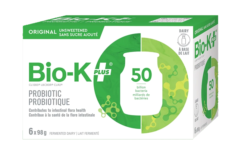 Bio-K Plus - Original Unsweetened Probiotic Dairy Drink, (6 Pack ...
