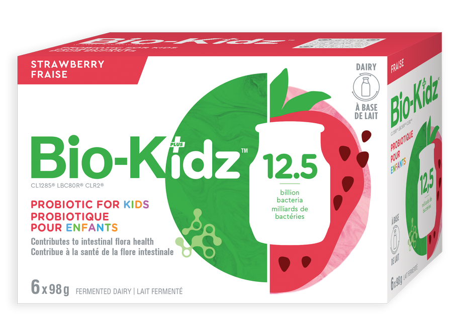 Bio-K Plus - Kids Strawberry Probiotic Dairy Drink, (6 Pack) — Goodness Me!