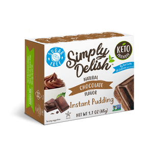 Simply Delish - Instant Pudding, Chocolate, 48 g — Goodness Me!