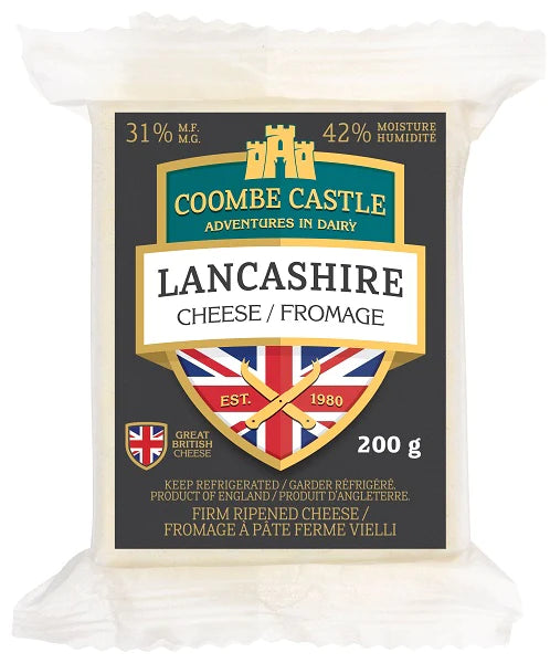 Coombe Castle - English Lancashire Cheese, 200 g — Goodness Me!