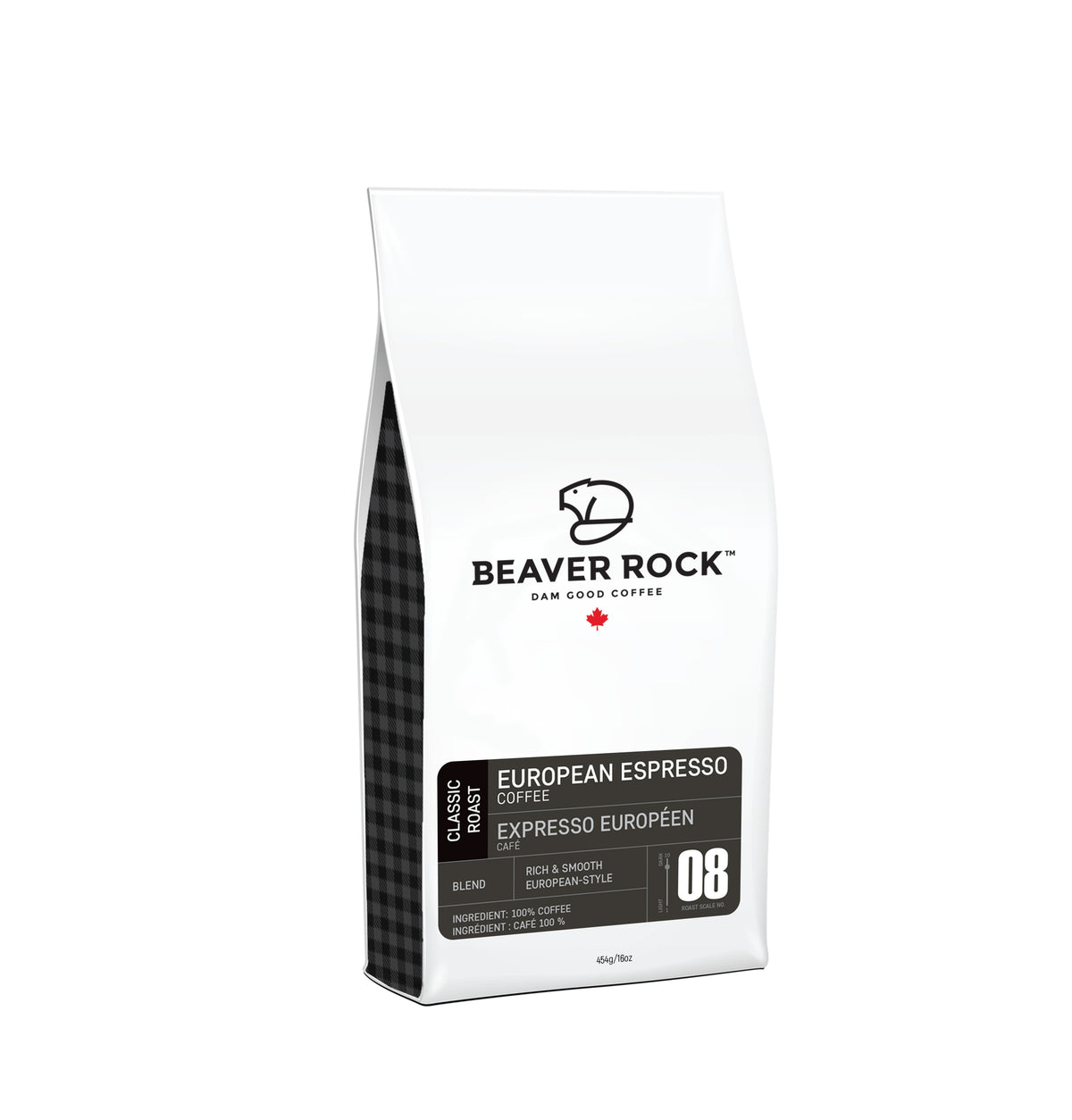 Beaver Rock - Espresso Whole Bean Coffee, 454g — Goodness Me!