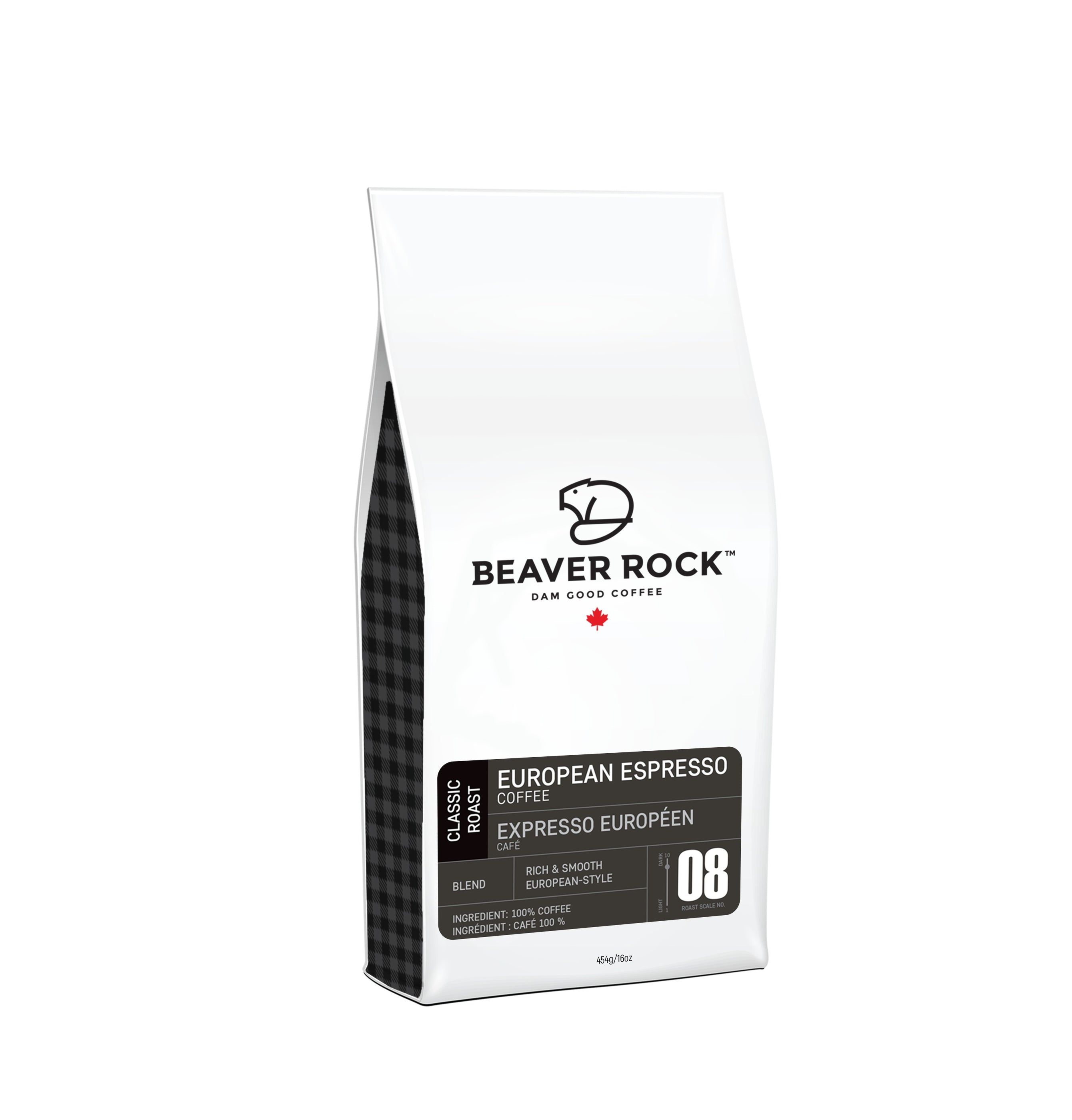 Beaver Rock - Espresso Whole Bean Coffee, 454g — Goodness Me!