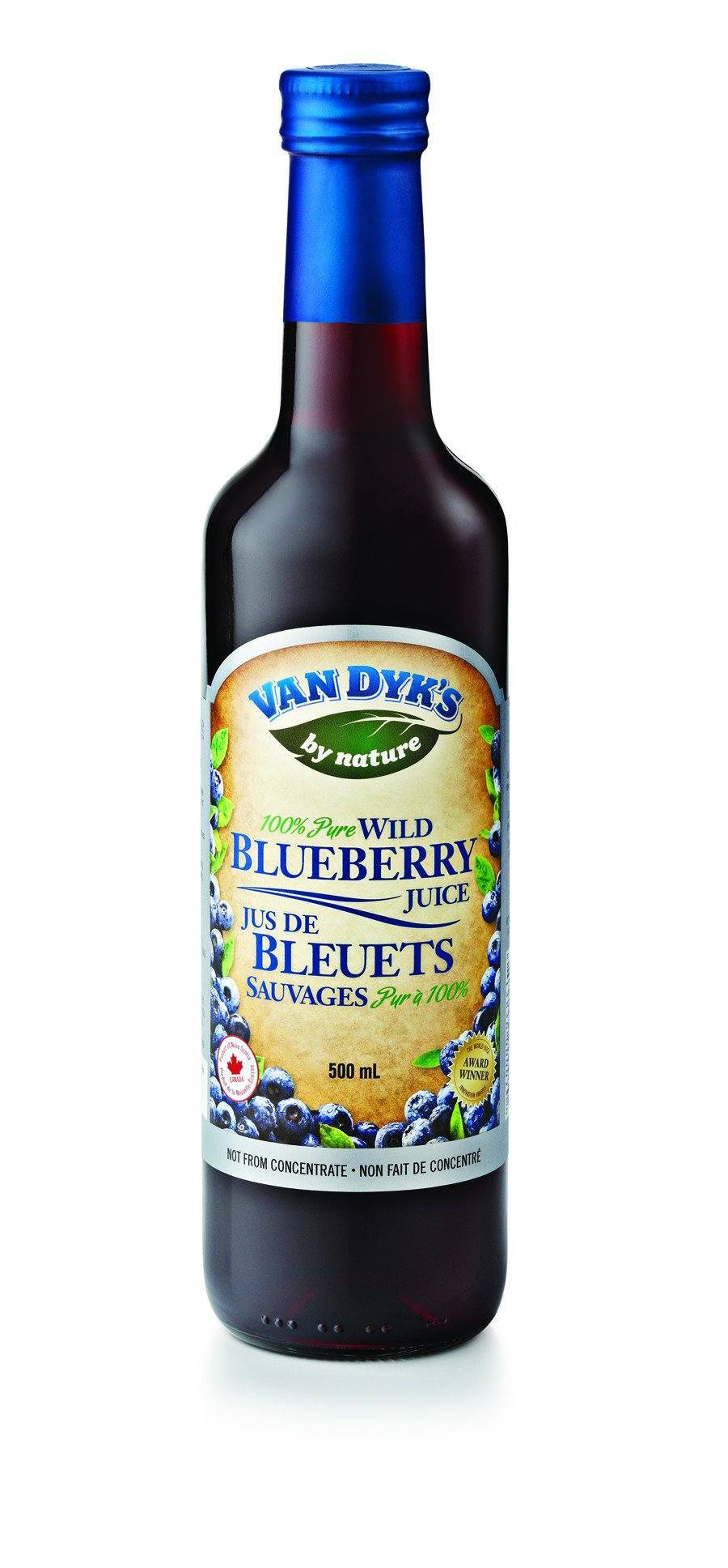 Van Dyk's By Nature Wild Blueberry Juice — Goodness Me!
