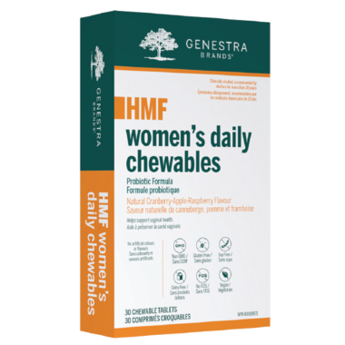 Genestra - HMF Women's Daily Chewable Probiotic, 30 Chewable Tablets ...