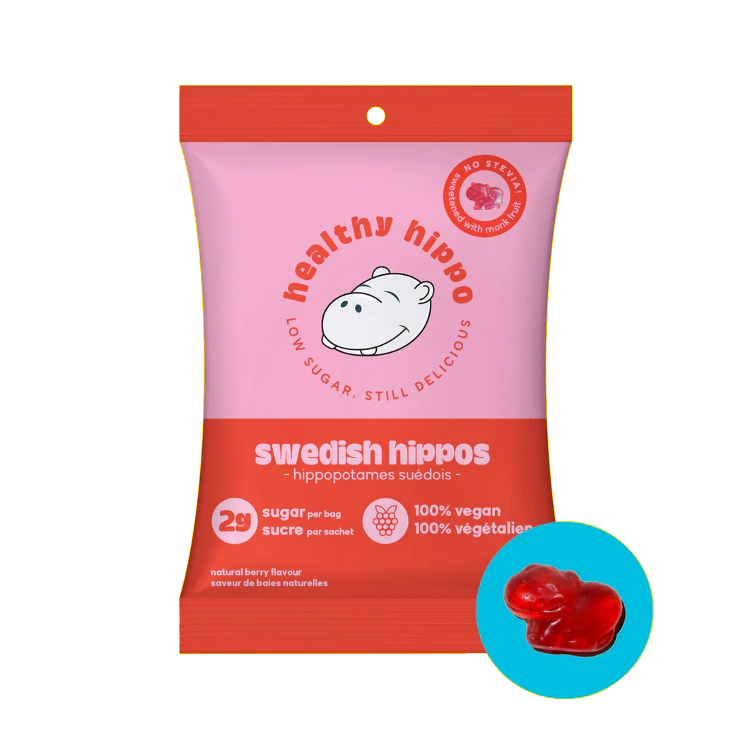 Healthy Hippo - Swedish Hippos, 50 g — Goodness Me!