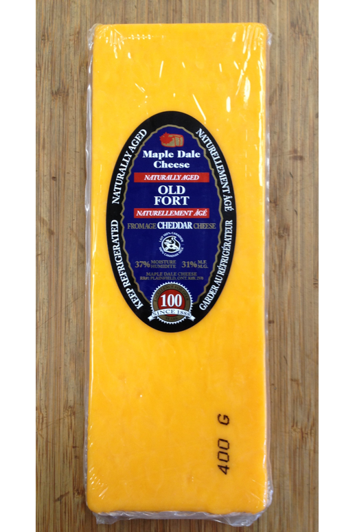Maple Dale Cheese Co. - Old Cheddar Cheese, 400 g — Goodness Me!