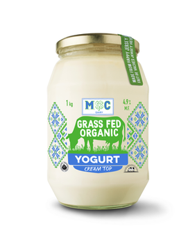 M-C Dairy - Grass Fed Organic Yogurt, 1 kg — Goodness Me!