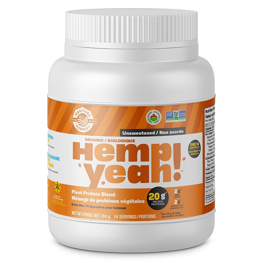 Manitoba Harvest - Hemp Yeah! Protein Blend Unsweetened, 454g ...